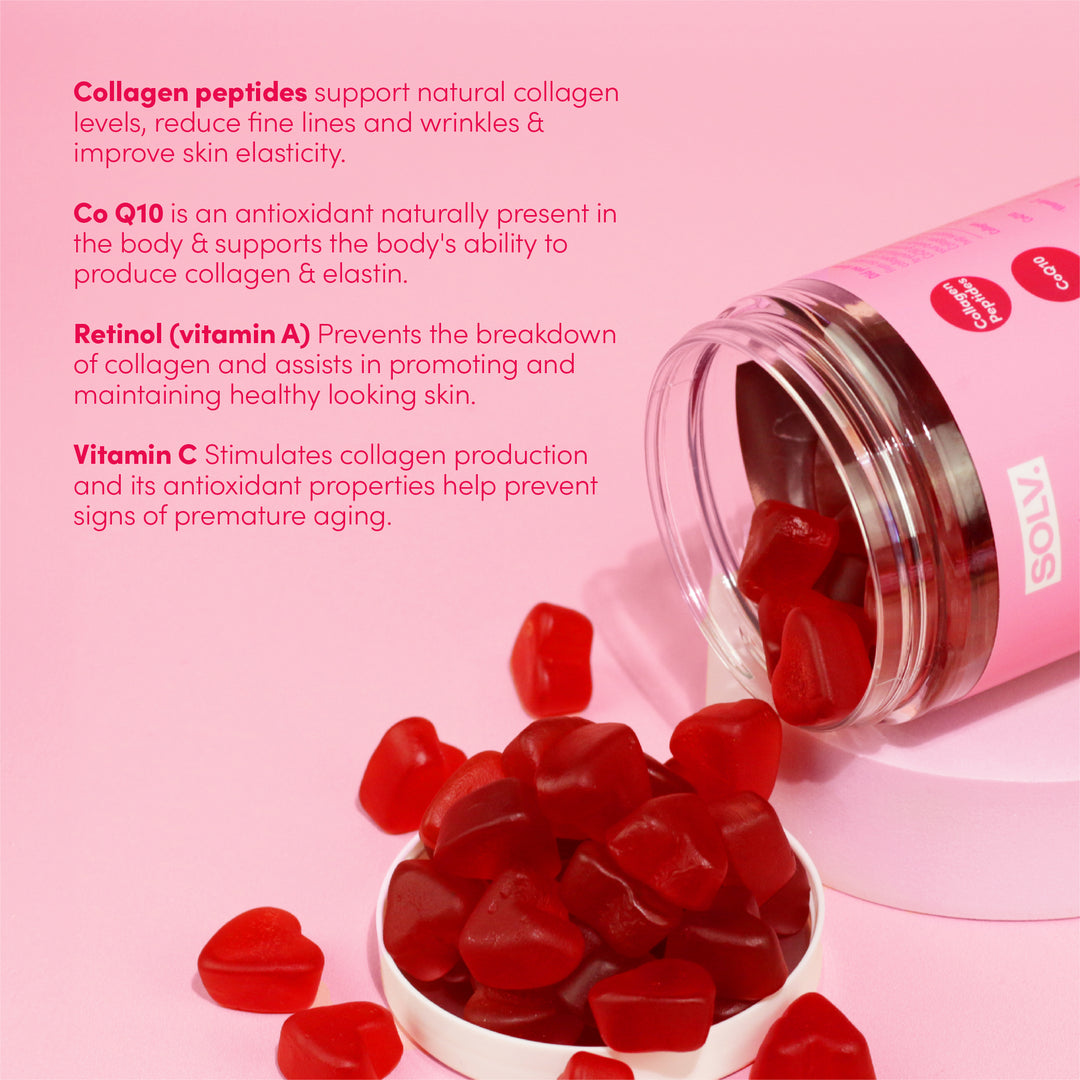 Collagen + CoQ10 Gummies – SOLV.